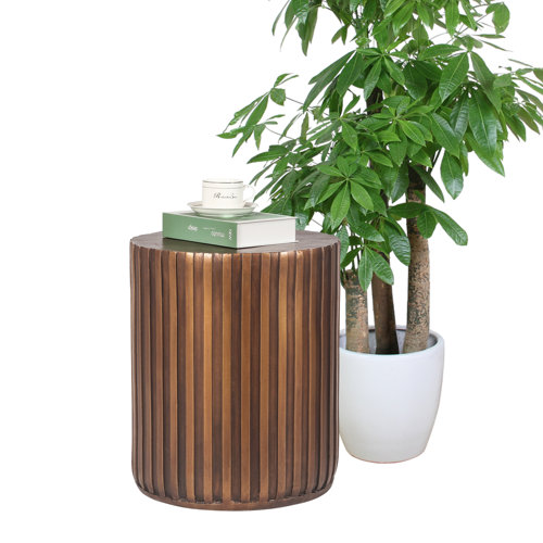 17 Stories Olly Stone Side Table & Reviews | Wayfair