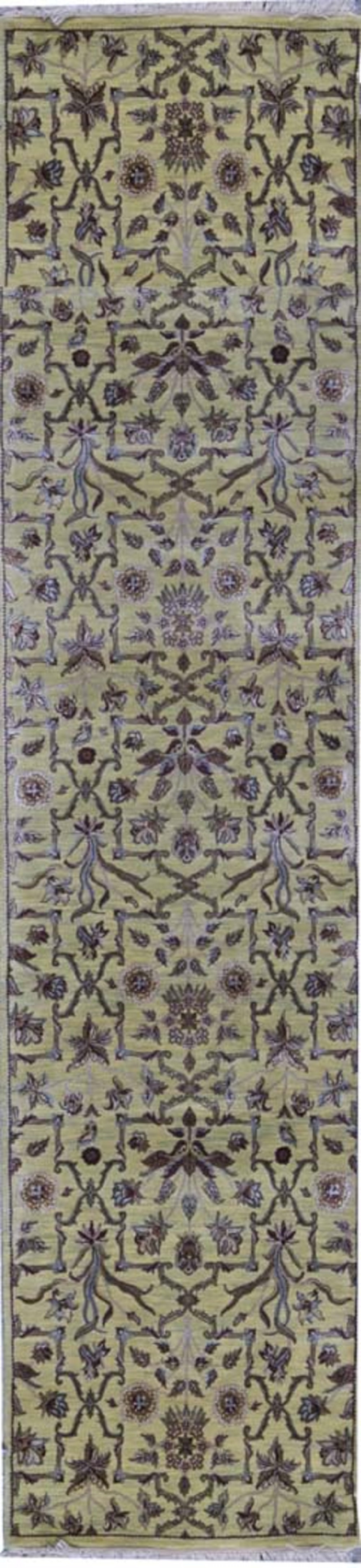 Bokara Rug Co., Inc. Hand-Knotted High-Quality Light Green and Light ...
