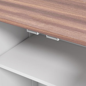 Pawhut Dog Feeding Station, Dog Food Storage Cabinet With Hidden Dog ...