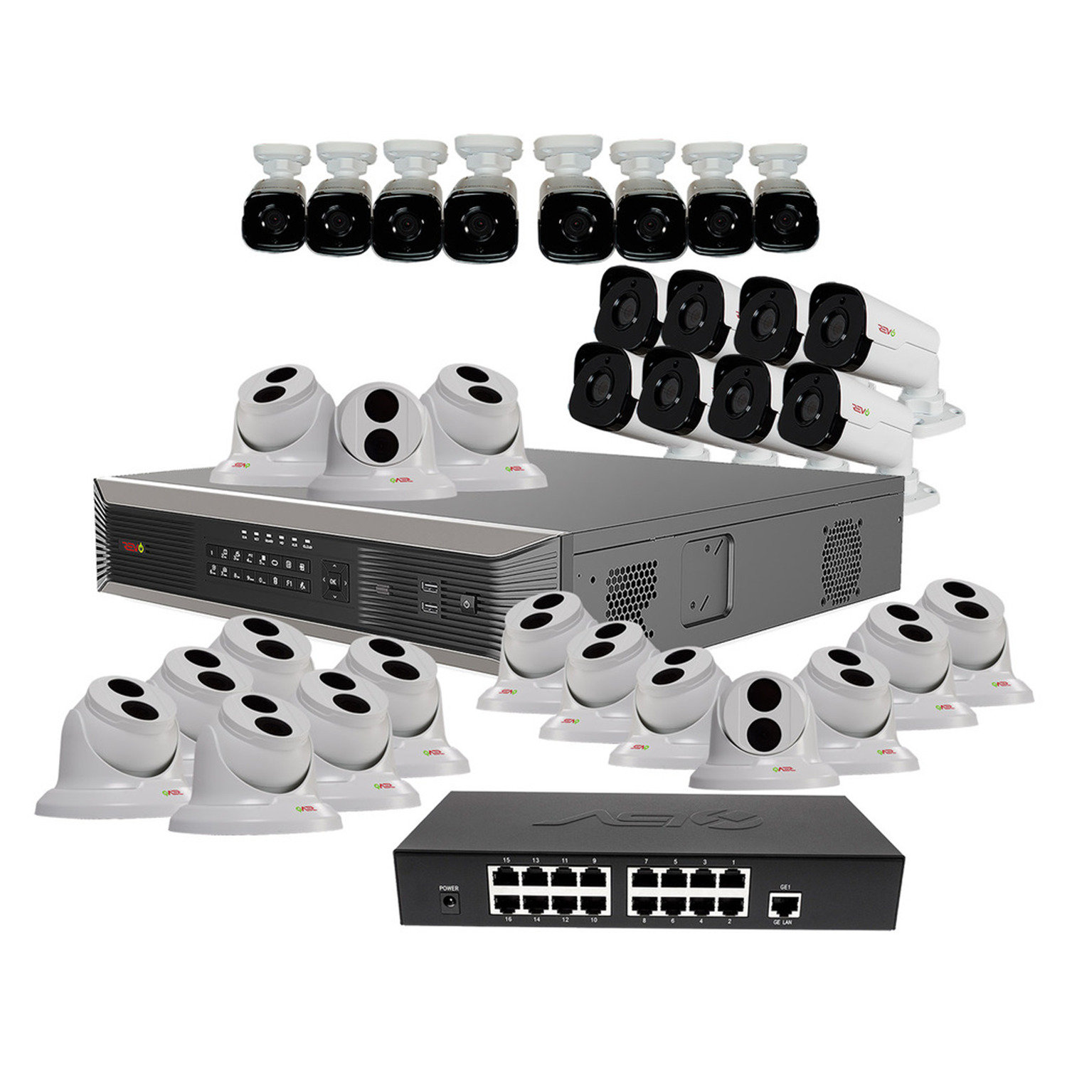 Home Imports Emporium Home Imports Surveillance System 32 Channel 8TB ...