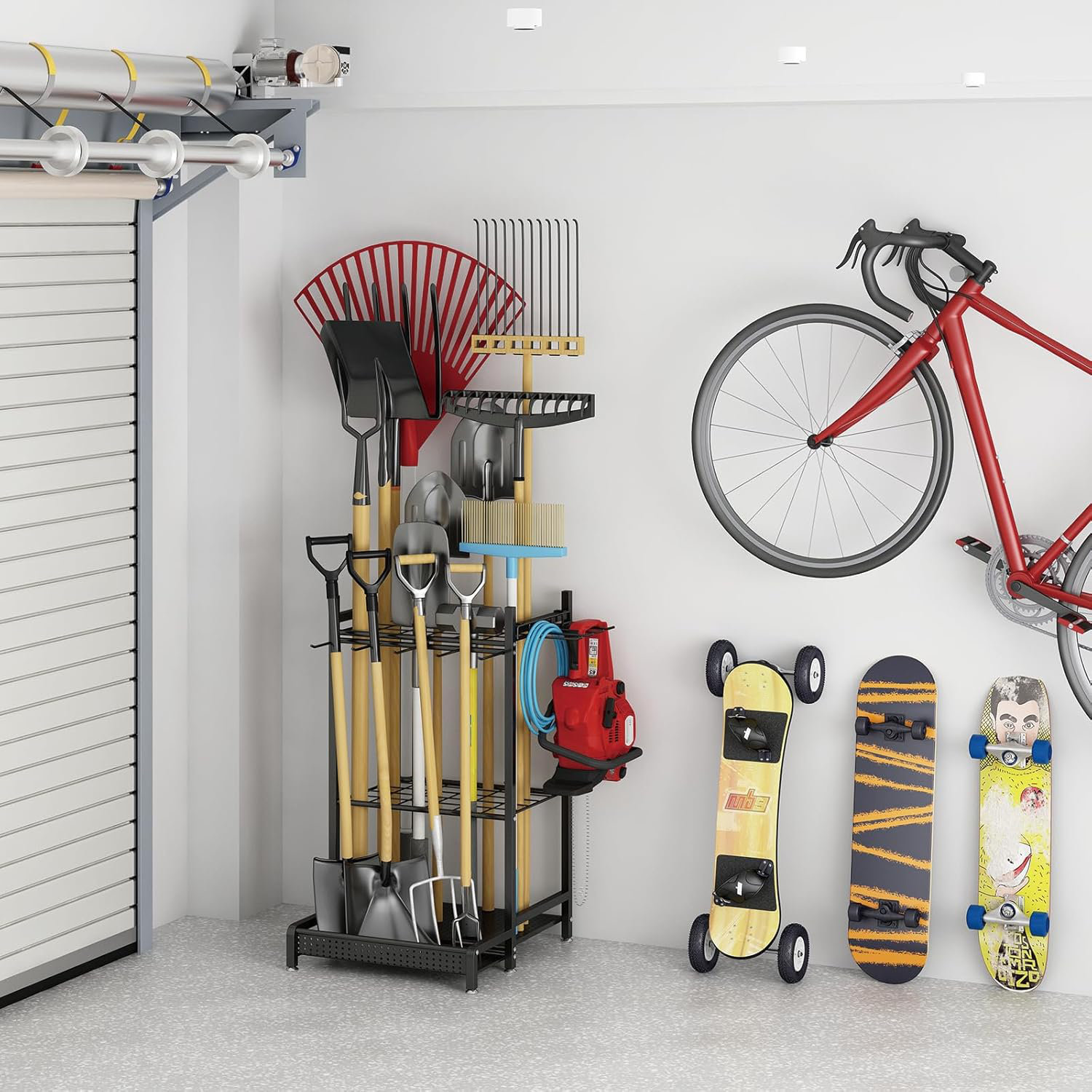 WFX Utility™ Garden Tool Organizer For Garage, Utility Storage Racks ...