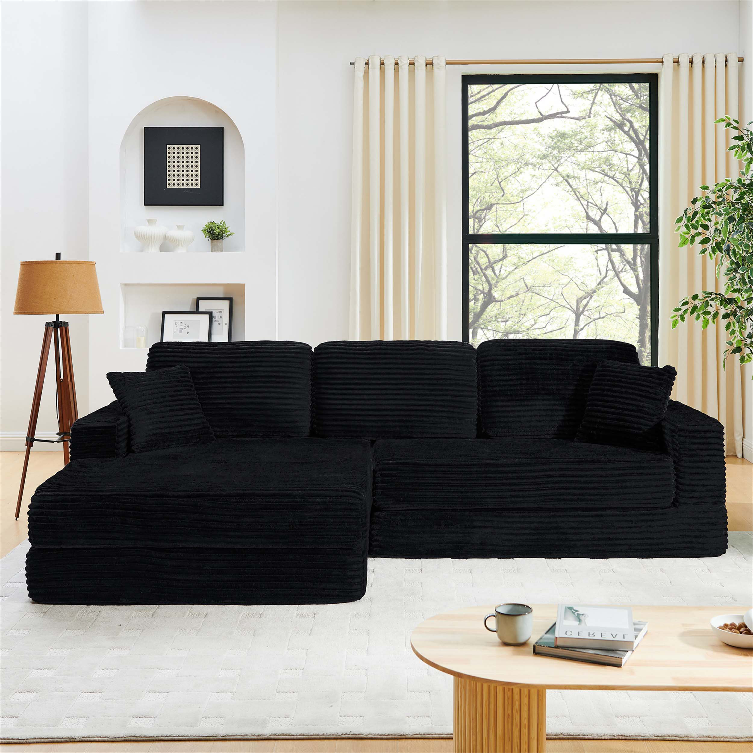 Mercer41 Versatile Modular Sectional Sofa with Transformable Design for ...