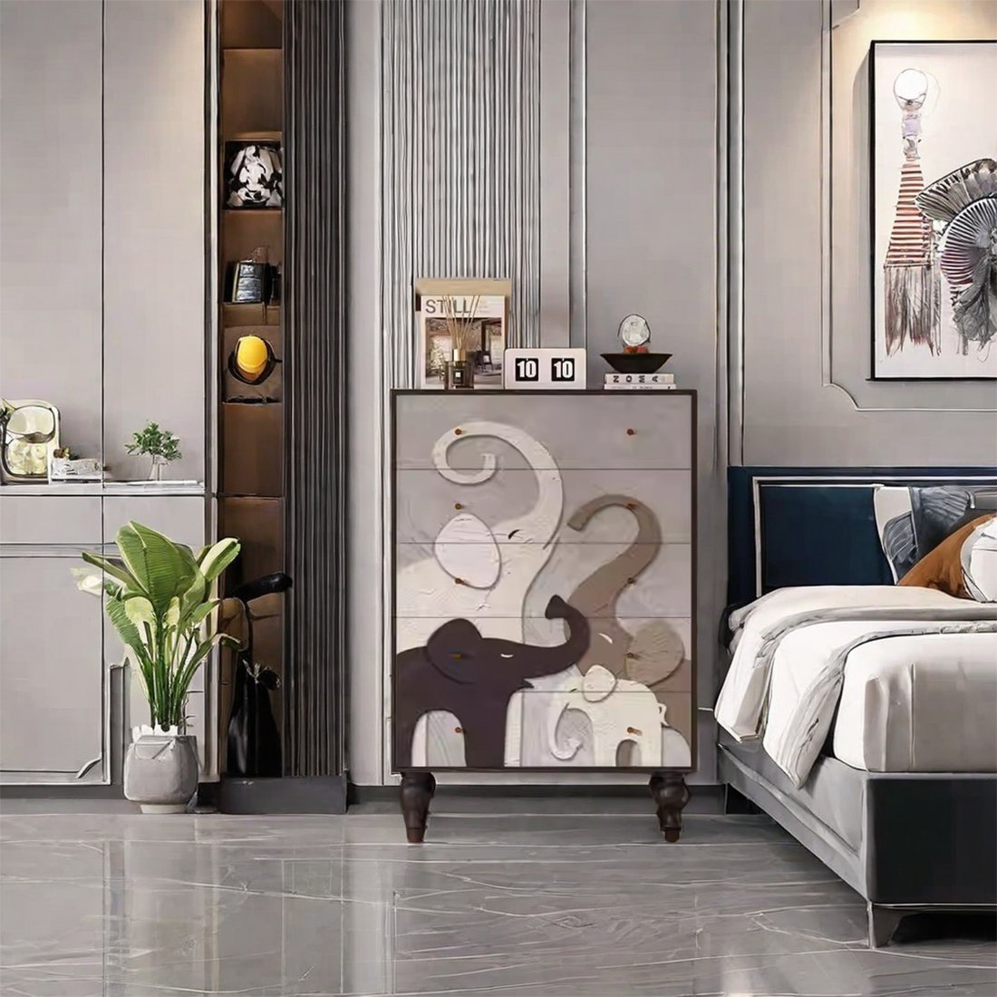 Ruthber Solutions Chic Storage Cabinet with Elegant Design - Wayfair Canada