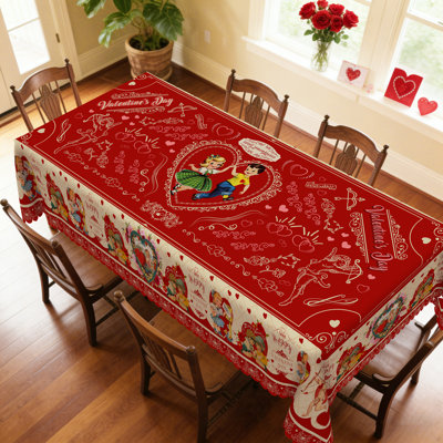romantic dinner tablecloth