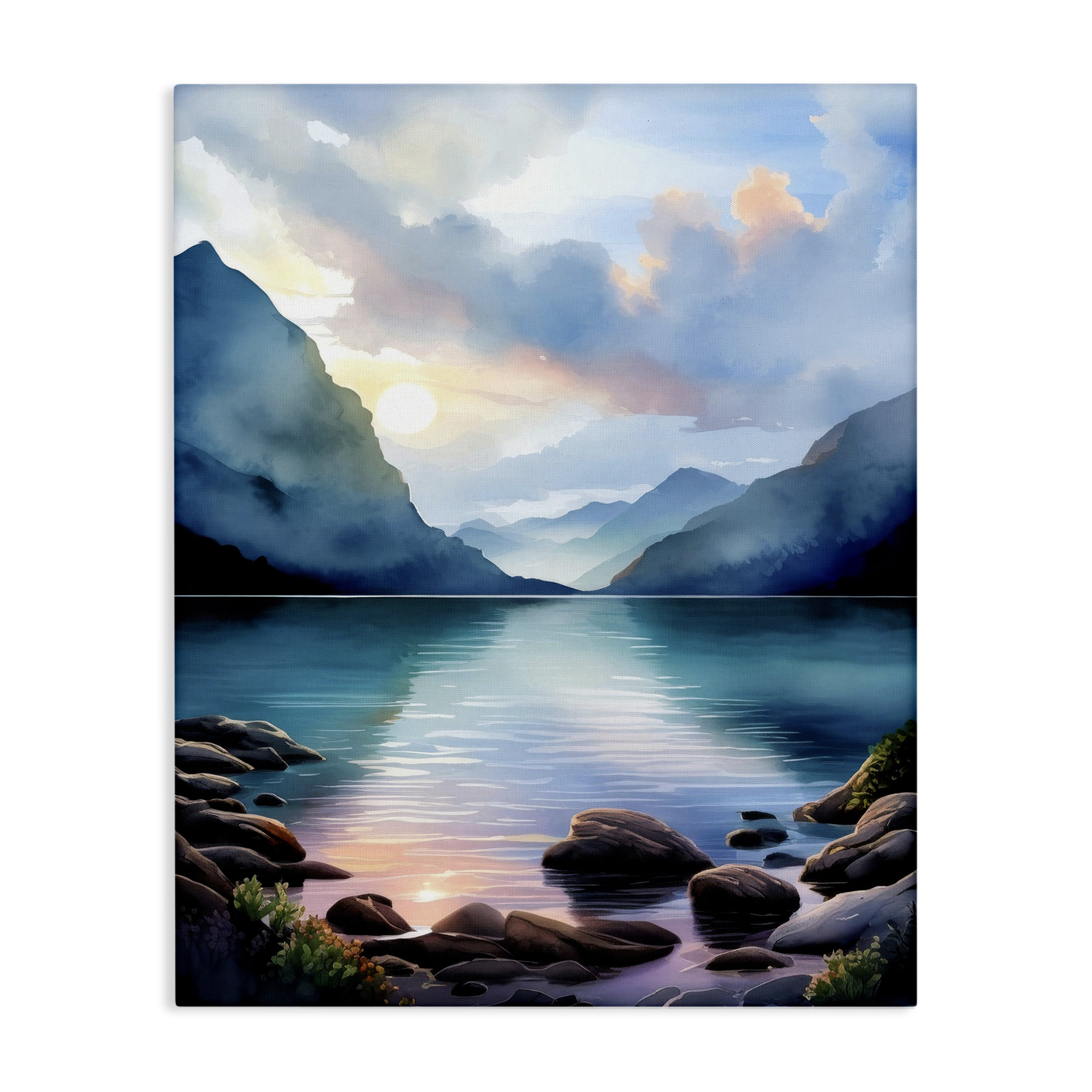 Millwood Pines Rocky Mountain Beach Canvas Wall Art by Denise Dundon ...