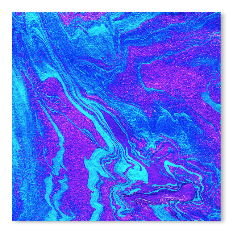 Metro Lane Anitrice Electric Teal Copy by Ashley Camille - No Frame Art ...