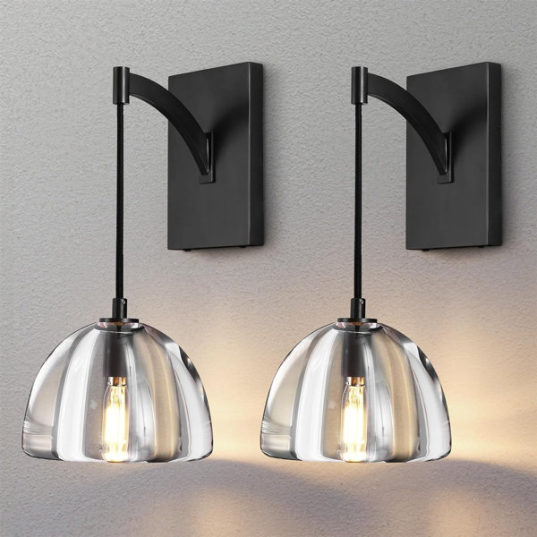 Chacivagarhspace Co., Ltd 2-LightCrystal Armed Wall Mounted Sconce Wall ...