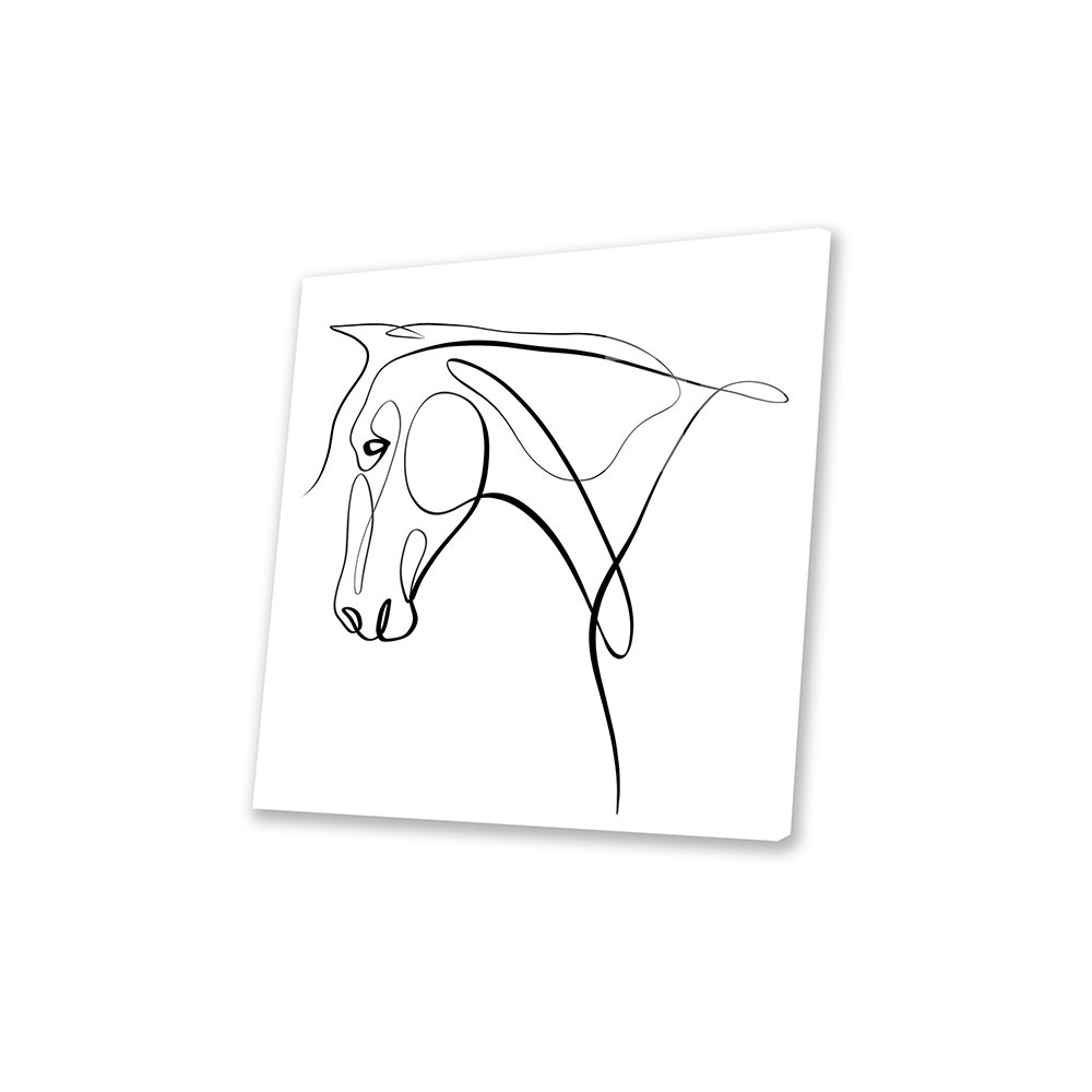 Ivy Bronx Horse III by Dane Khy - Unframed Graphic Art | Wayfair