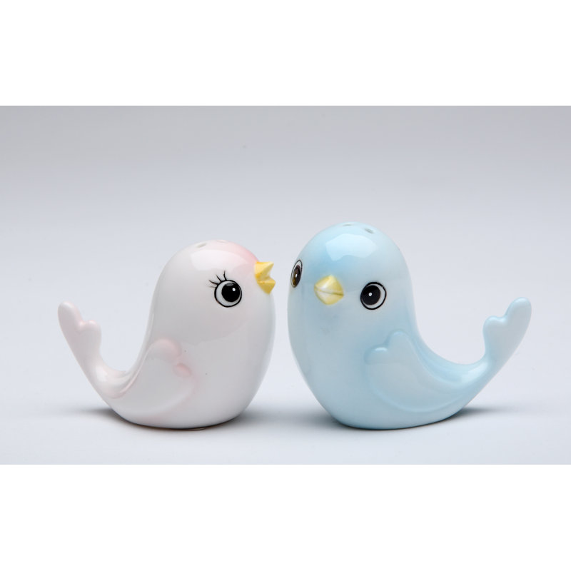 Cosmos Gifts Love Bird Salt and Pepper Shaker Set | Wayfair