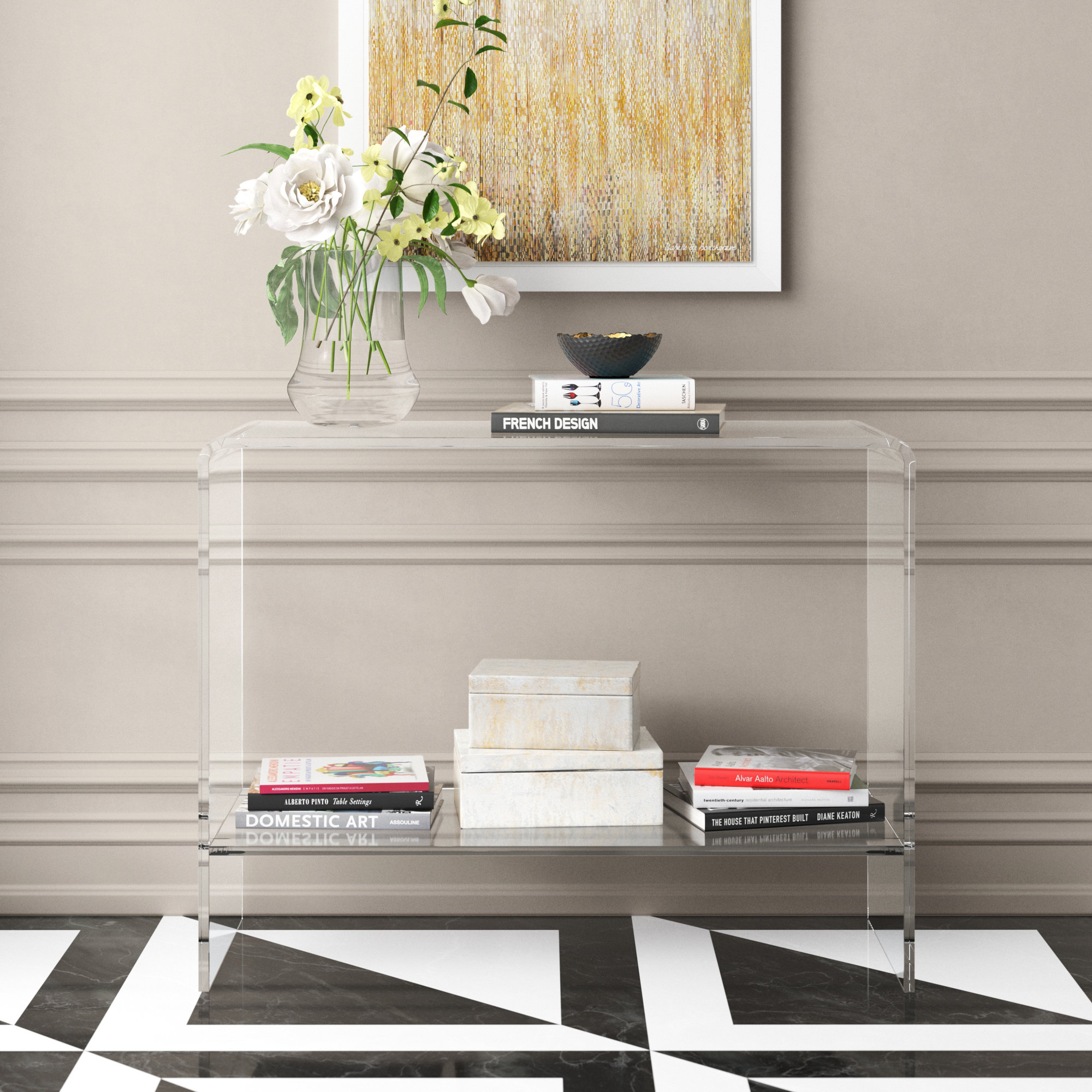 Wade Logan Hondah 38" Console Table & Reviews | Wayfair