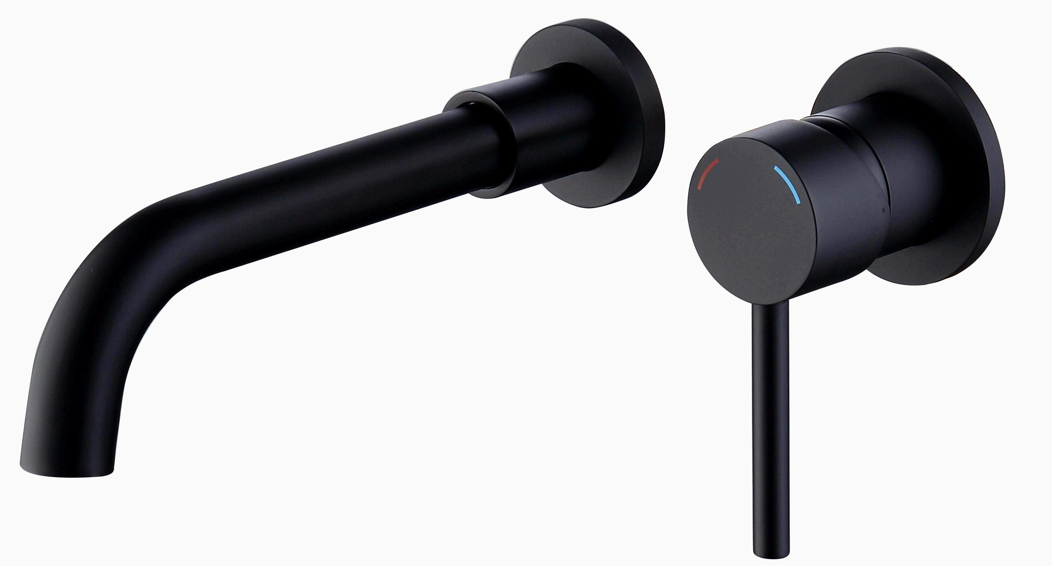 KISRAIS Wall Mounted Bathroom Faucet | Wayfair