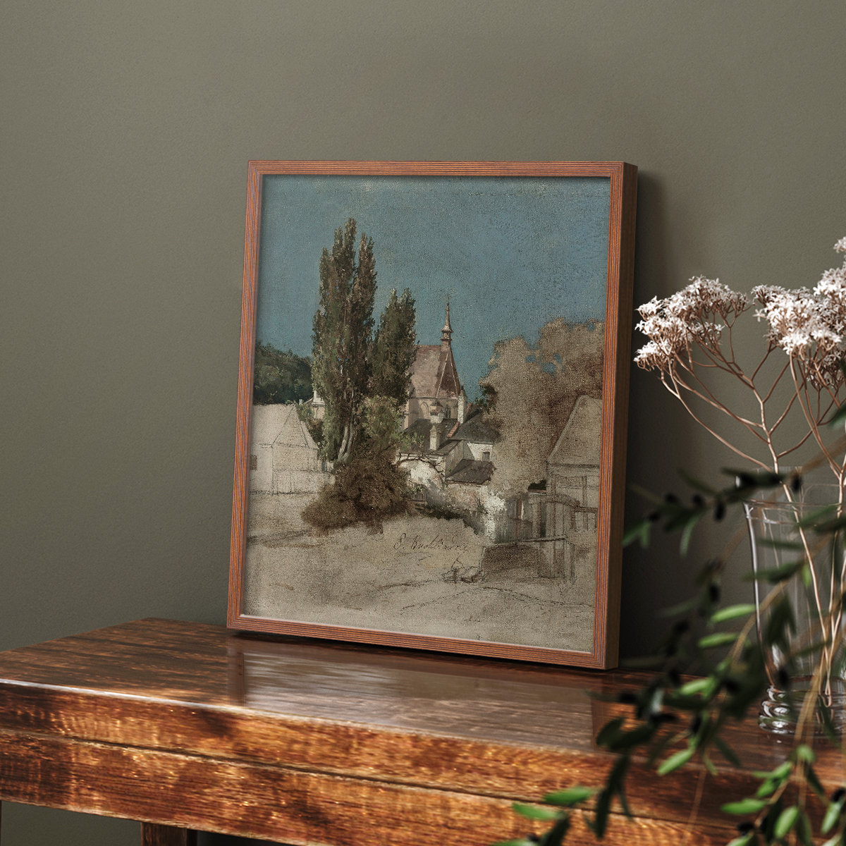 Winston Porter " Vintage Landscape CCVII " on Paper | Wayfair