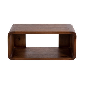 Loon Peak® Wood Floating Side Table | Wayfair
