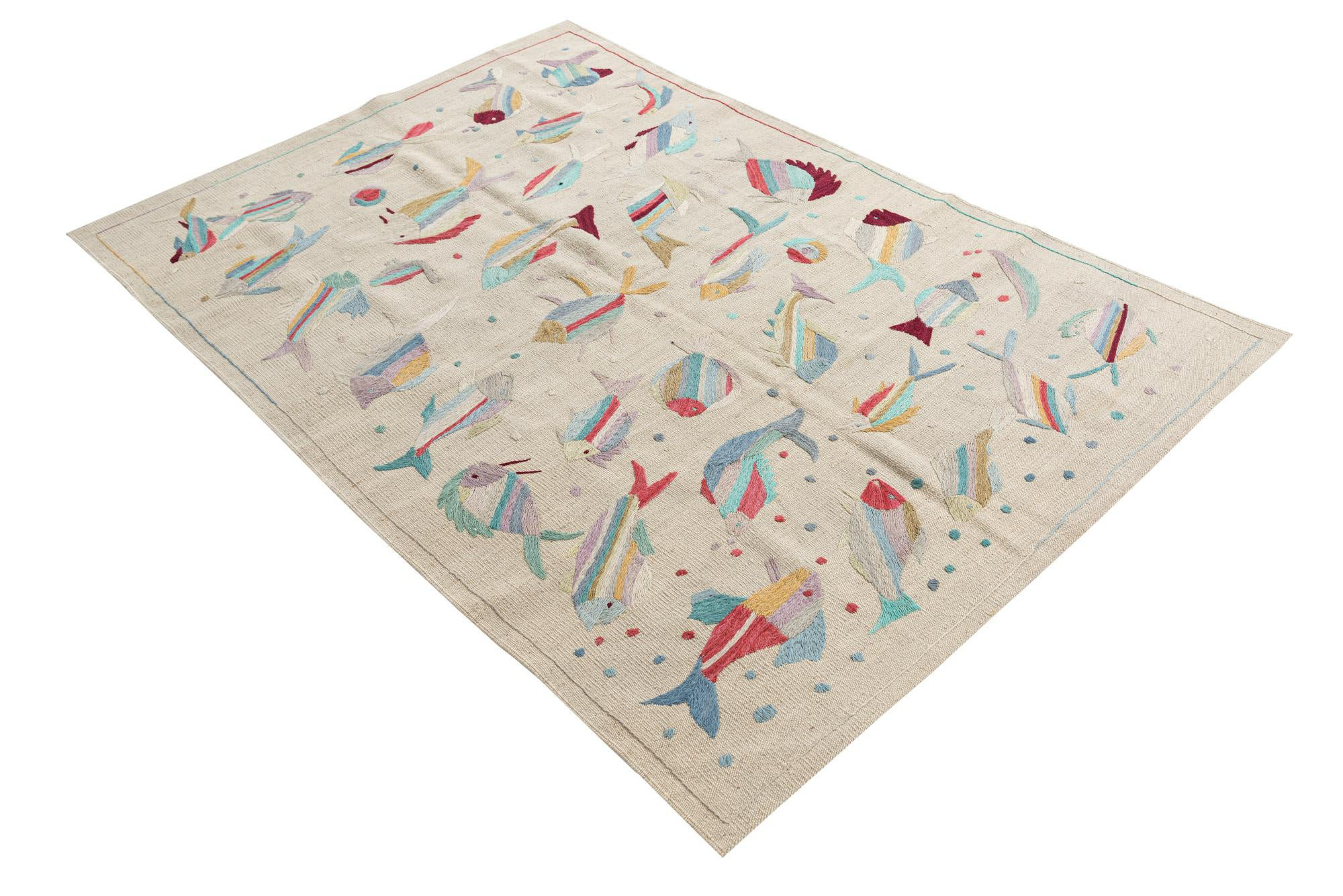 Isabelline Oakhill Candy Rug | Wayfair