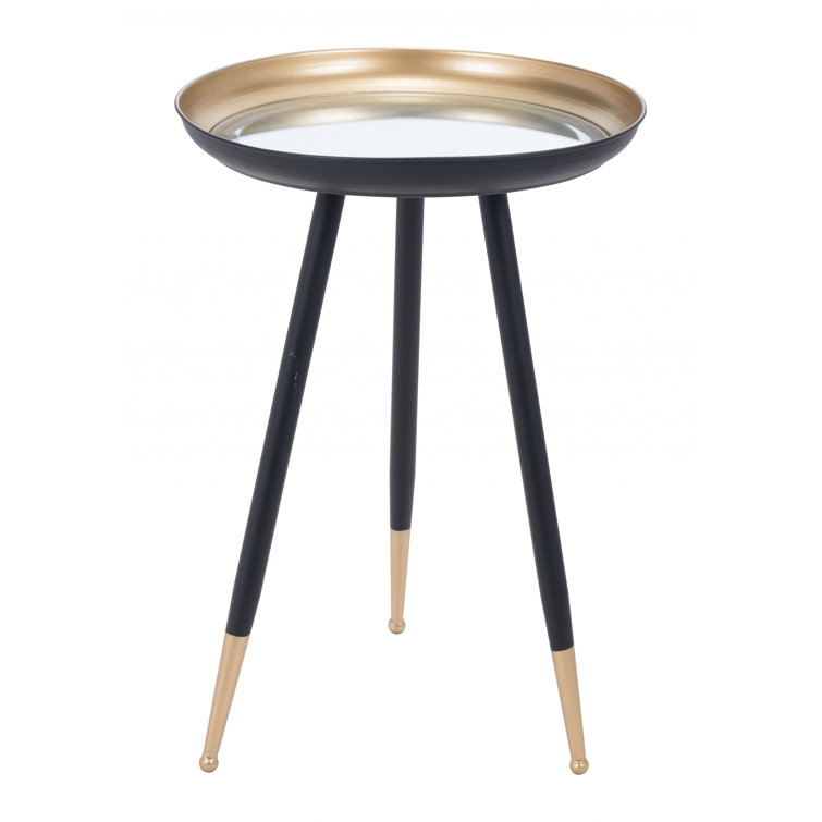 ZeaZu Steel 3 Legs End Table | Wayfair