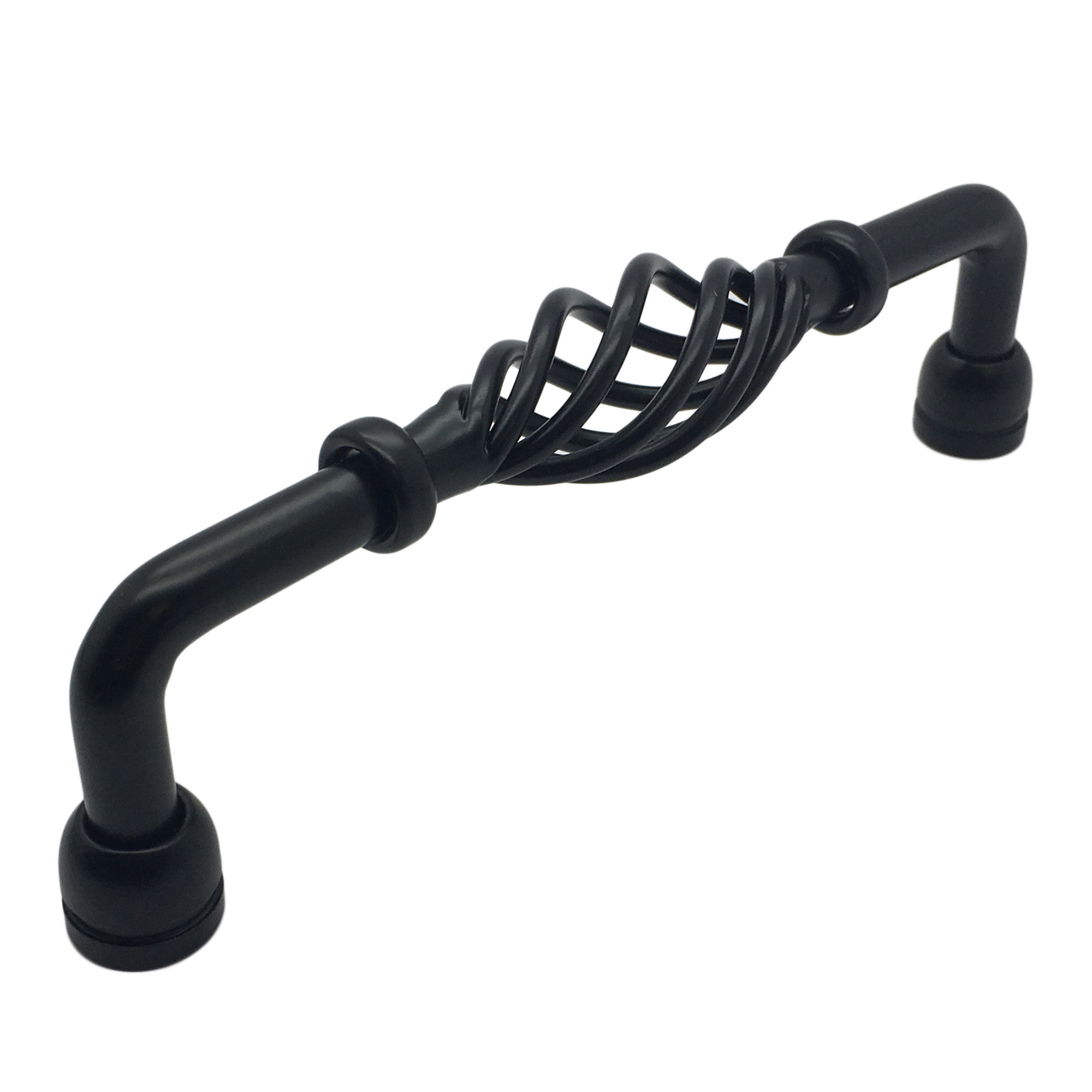 Beauty Acrylic Handle Metal Birdcage Pull Multipack | Wayfair