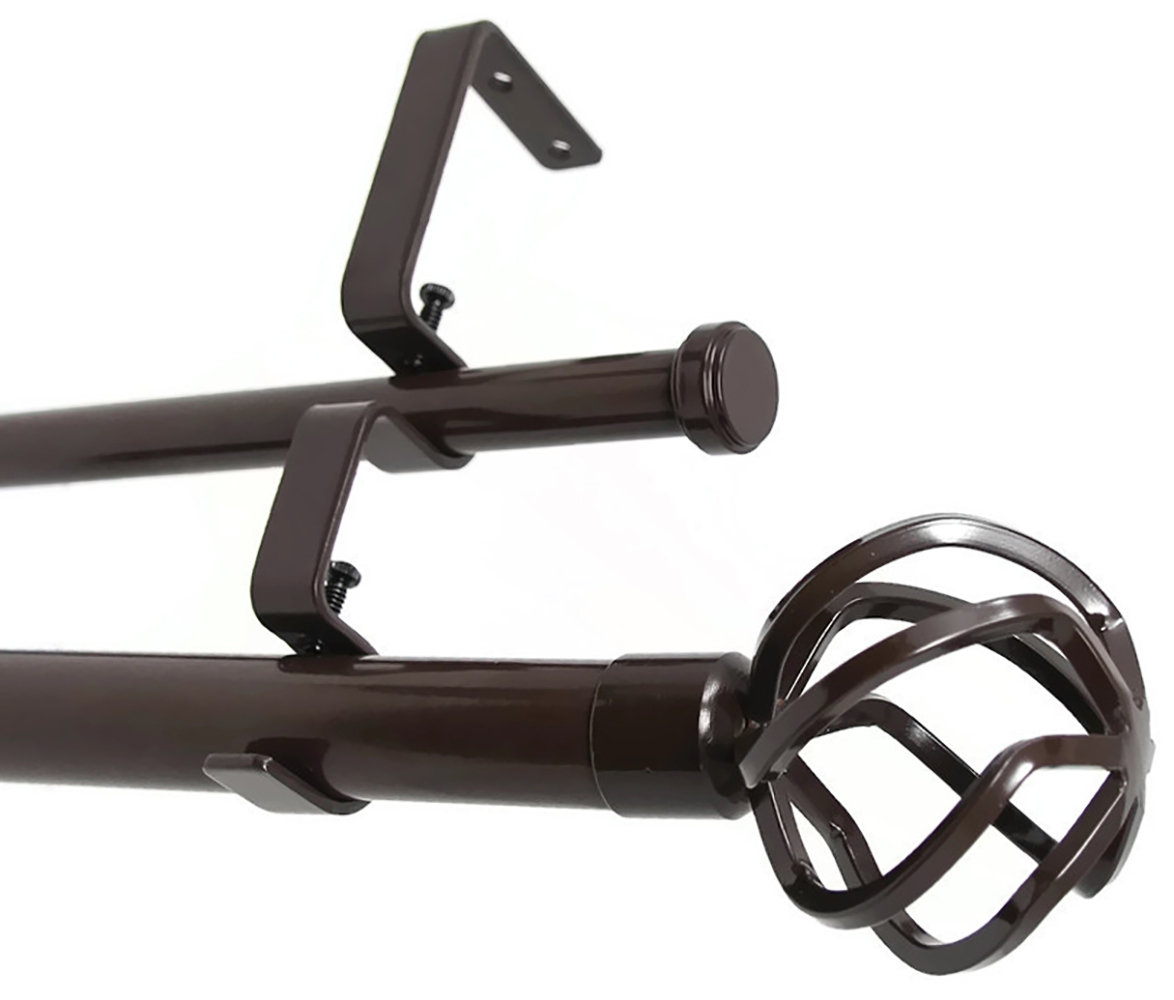 Darby Home Co Mikel Double Curtain Rod & Reviews | Wayfair