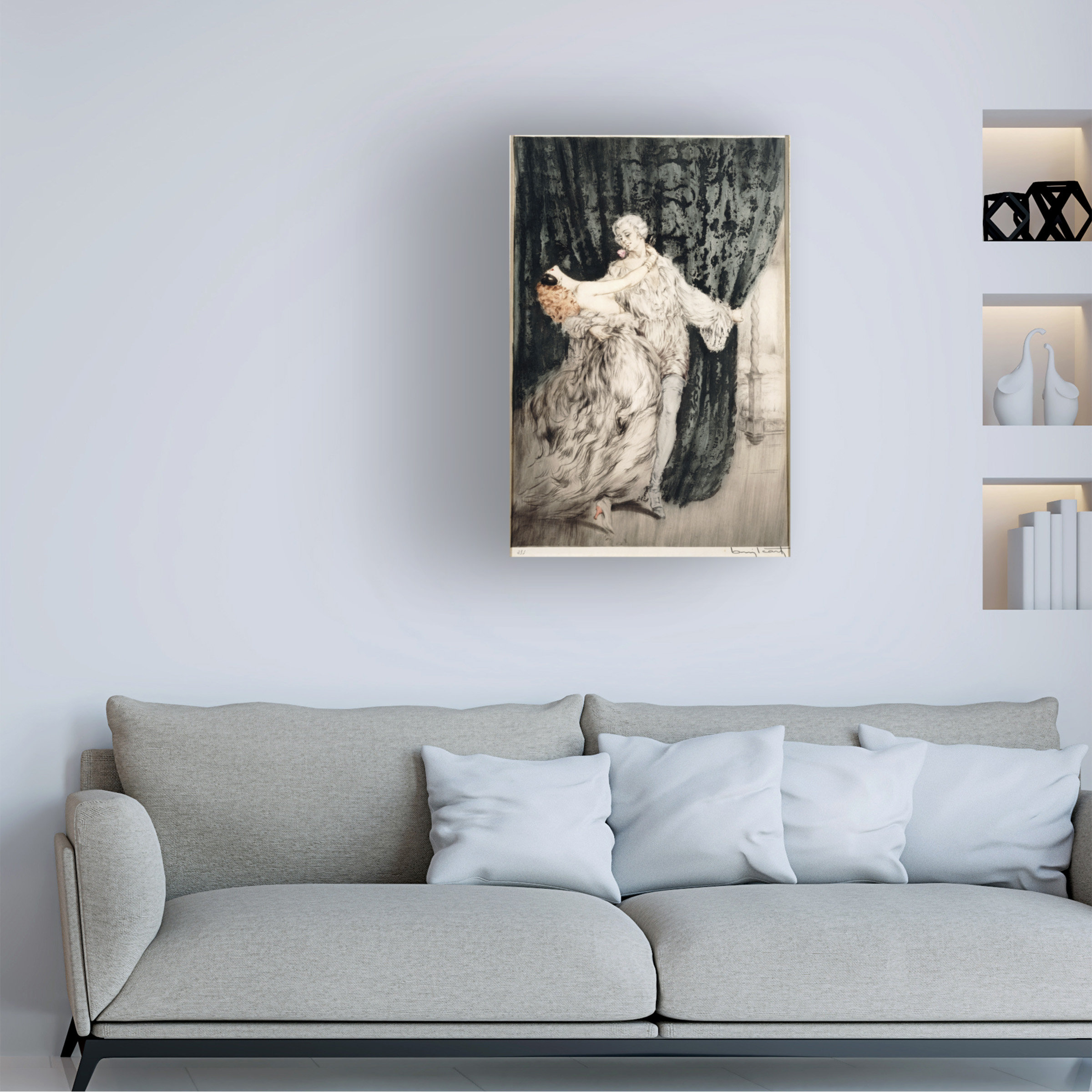 Charlton Home® Louis Icart Casanova, Canvas Art | Wayfair