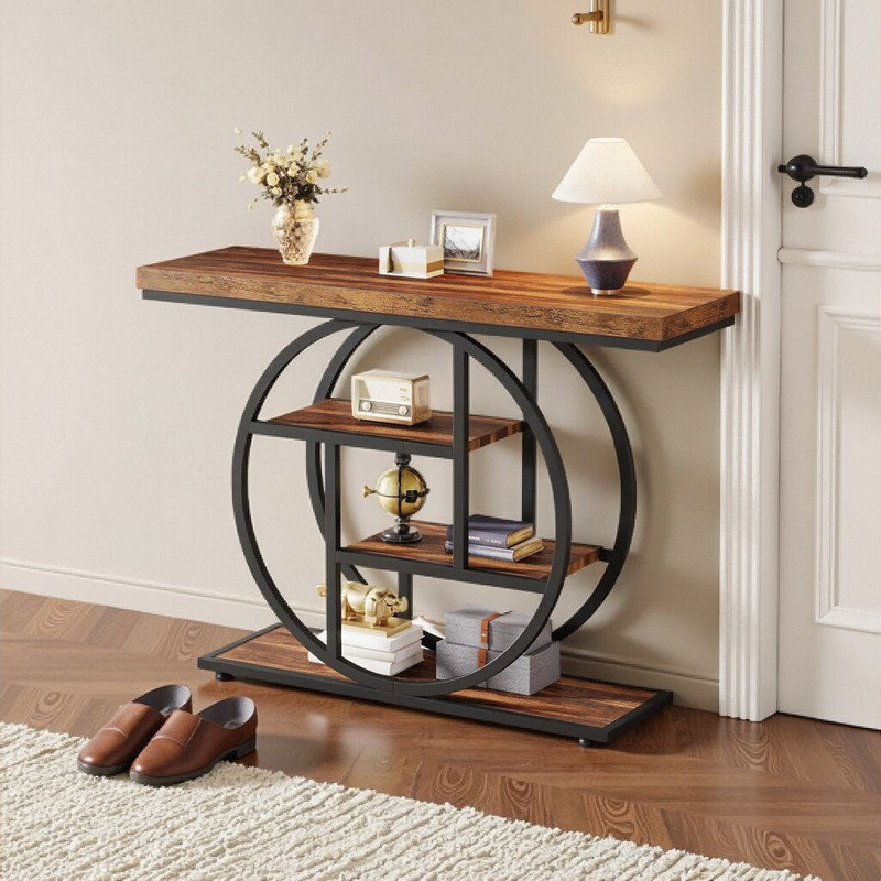 Stunning Circular Console Table Pictures