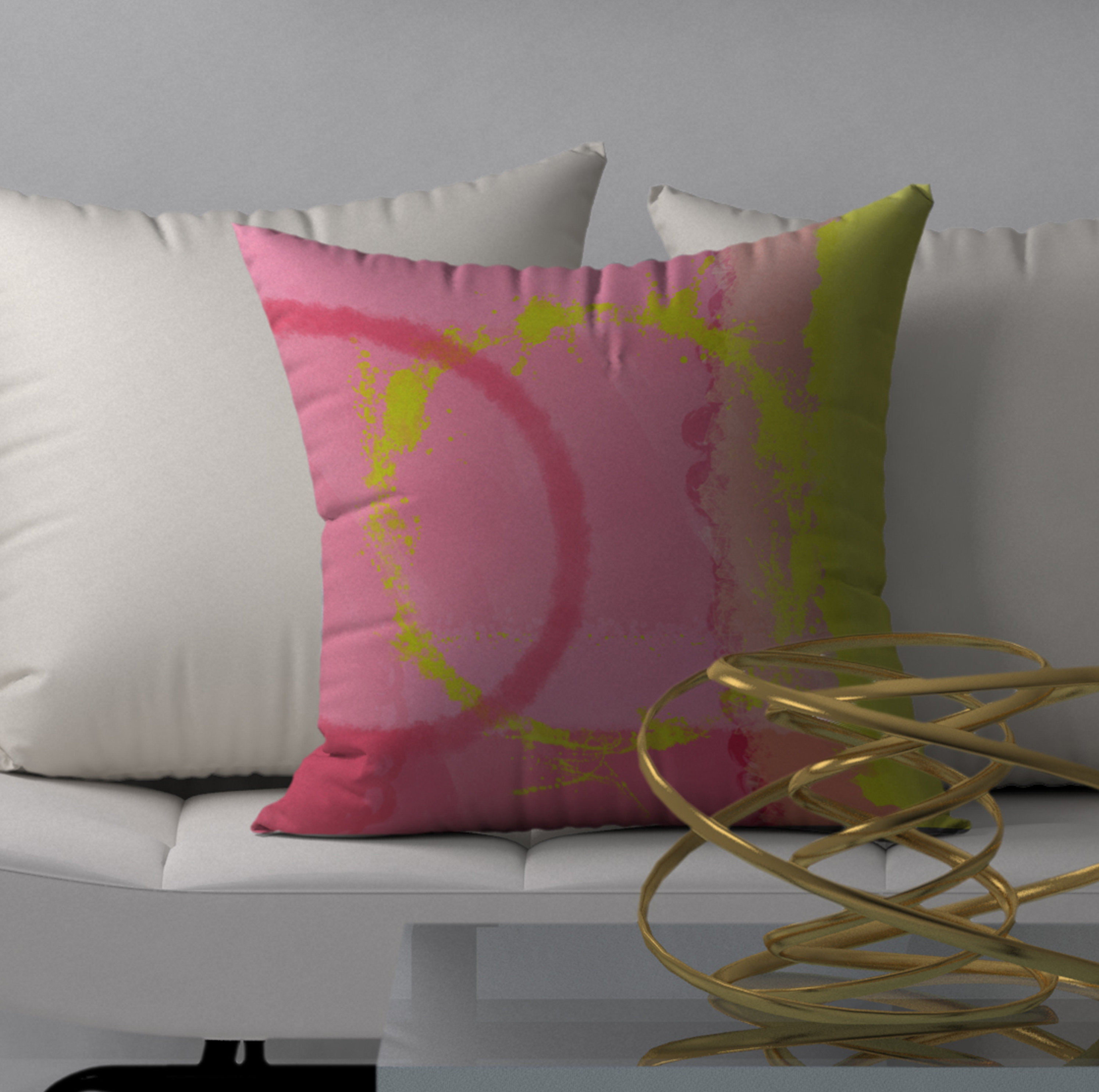 LeRoi Products Power Keenest Square Pillow Cover & Insert | Wayfair