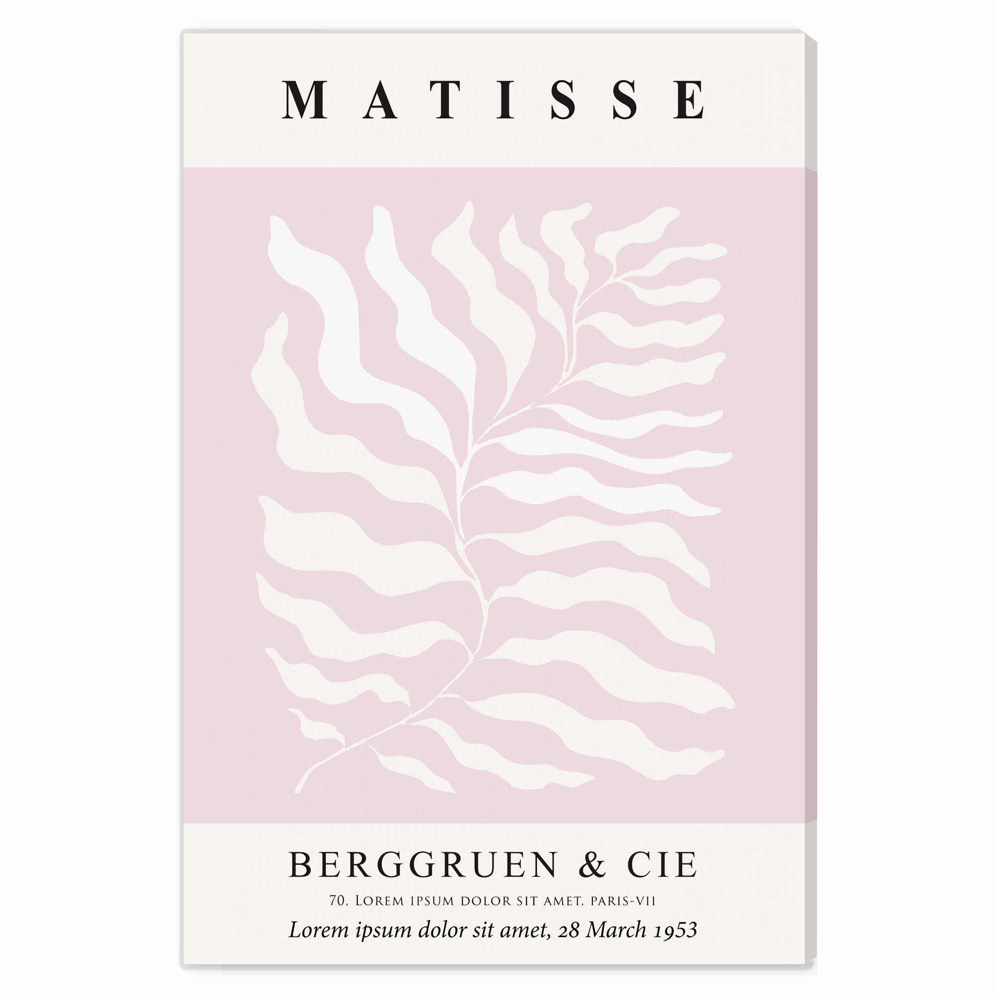 Red Barrel Studio® Botanical Henri Matisse Botanical Soft Pink Mid ...