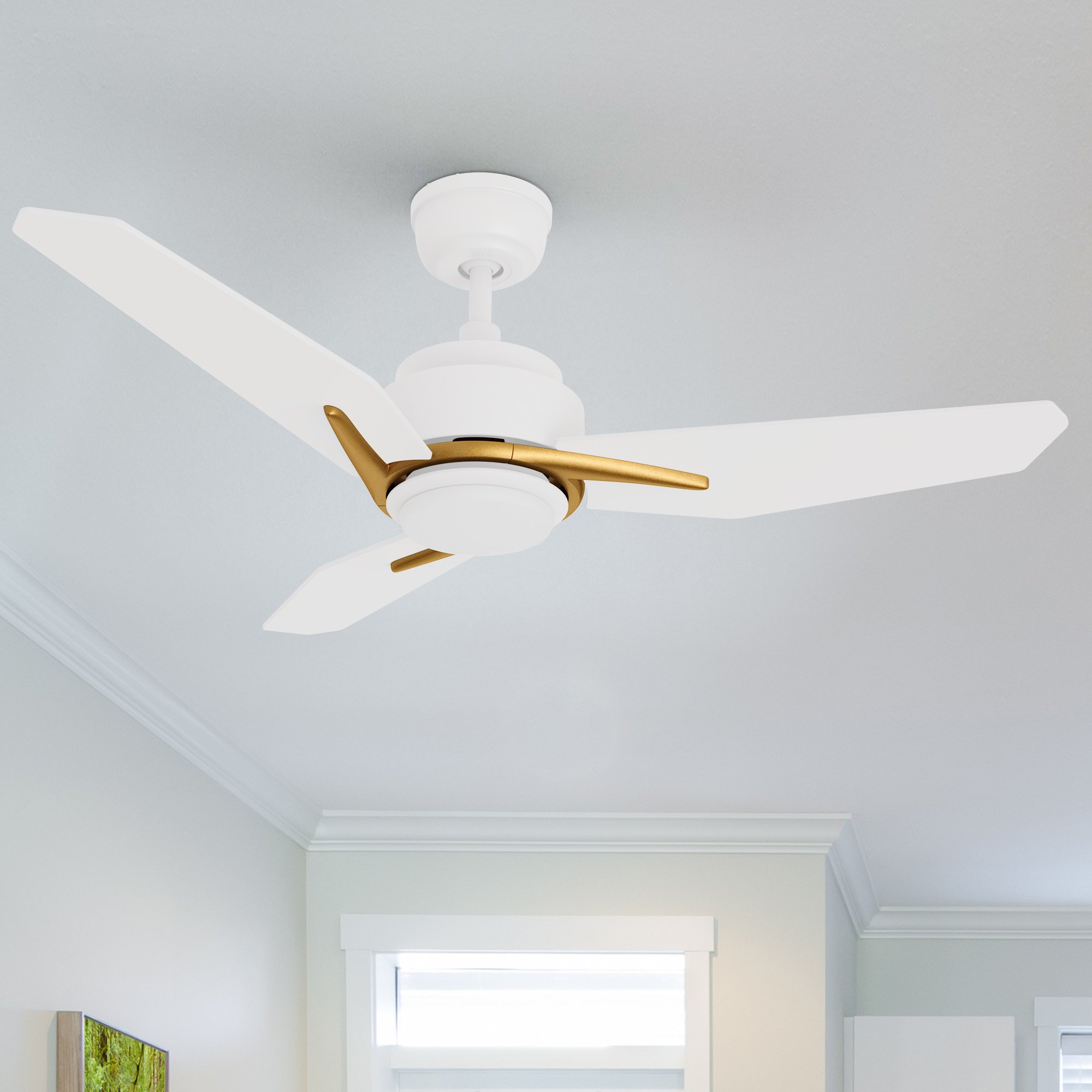 Mercer41 44'' Ceiling Fan with LED Lights | Wayfair