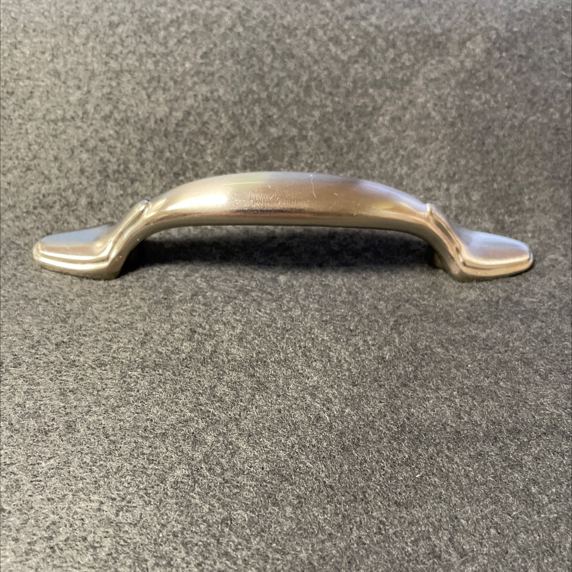 D. Lawless Hardware (5 Pack) AS-IS 3 inch Decorative Edge Spoon Foot Pull Satin Nickel | Wayfair