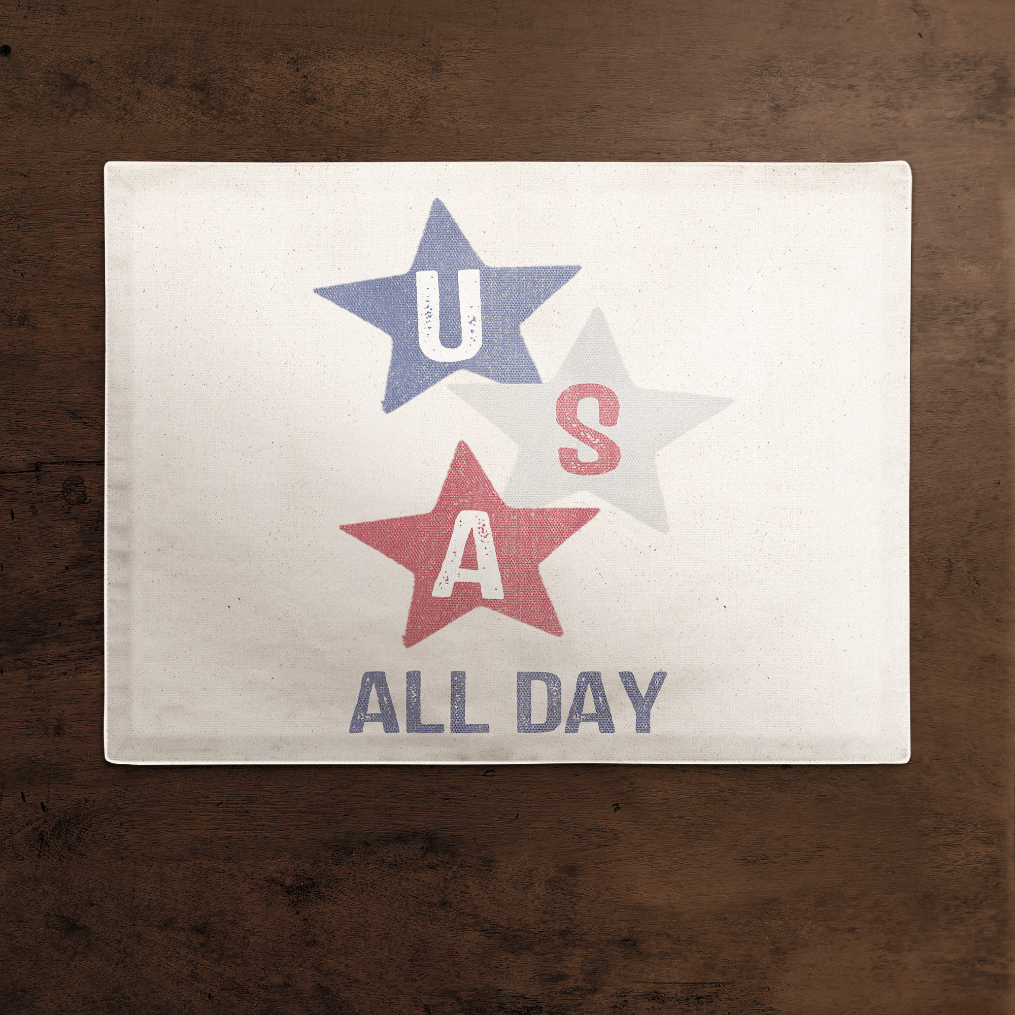 Rosalind Wheeler USA All Day Outdoor Placemat - Wayfair Canada