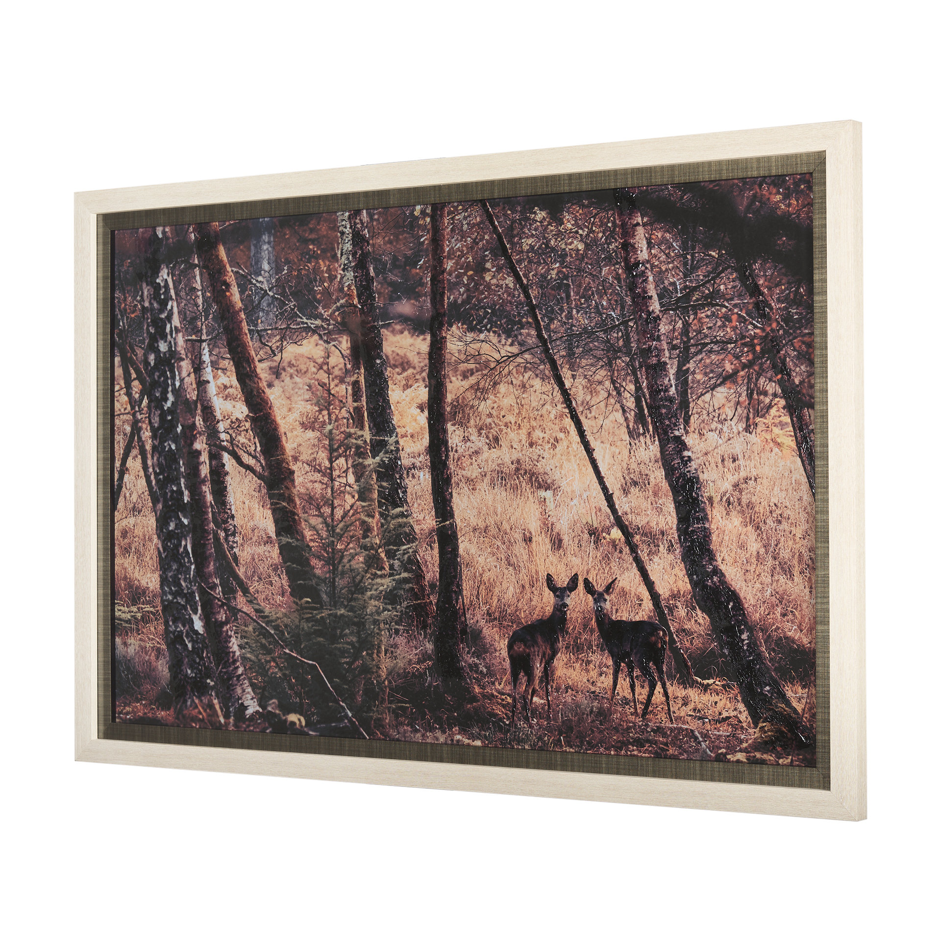 Loon Peak® Woodland Duet Framed On Paper Print | Wayfair