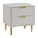 Fjørde & Co Adams 2 Drawer Bedside Table & Reviews | Wayfair.co.uk