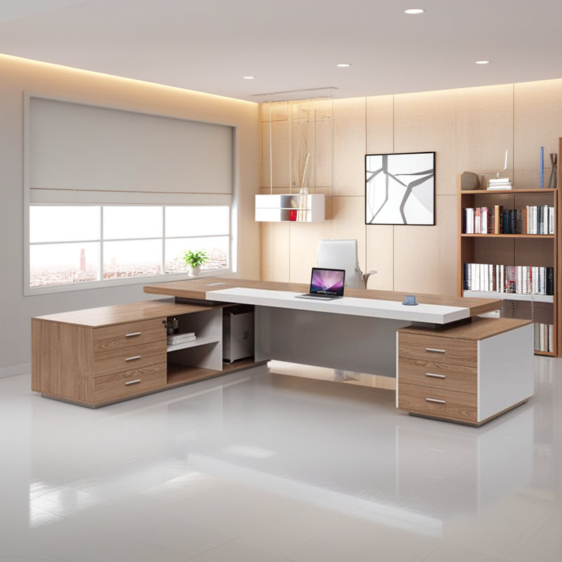 ComfyCraft Modern Minimalist Executive Desk | Wayfair