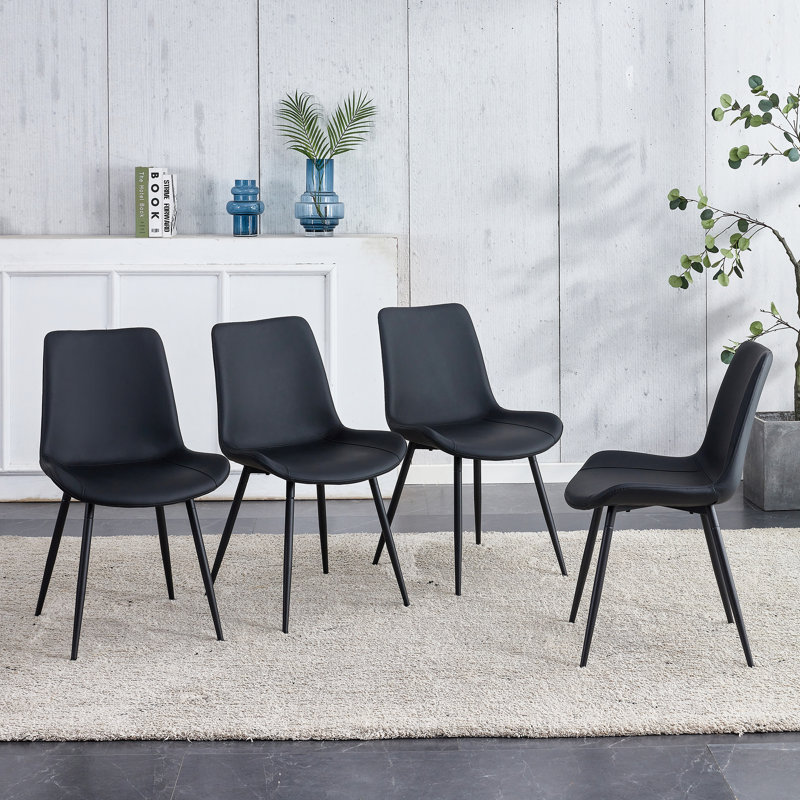 George Oliver Keyair Metal Side Chair Dining Chair & Reviews | Wayfair