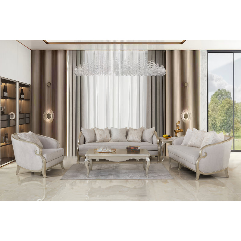 Rosdorf Park Lathaniel Sofa and Loveseat Set | Wayfair