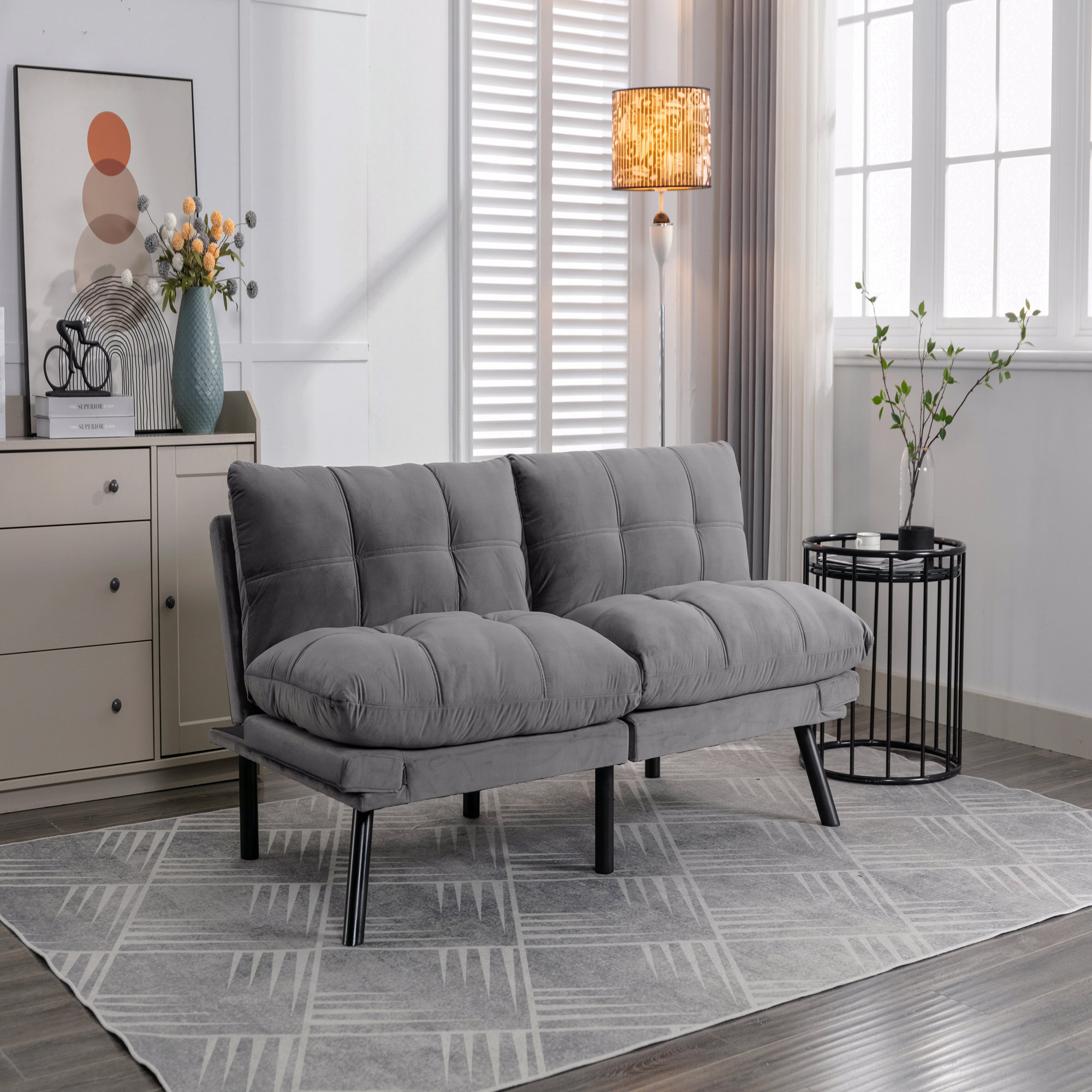 Ebern Designs Canapé-lit convertible pliant moderne - Wayfair Canada