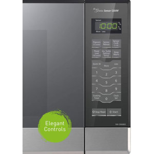 Panasonic® Genius Sensor 1.2 Cubic Feet Microwave with Sensor Cooking ...