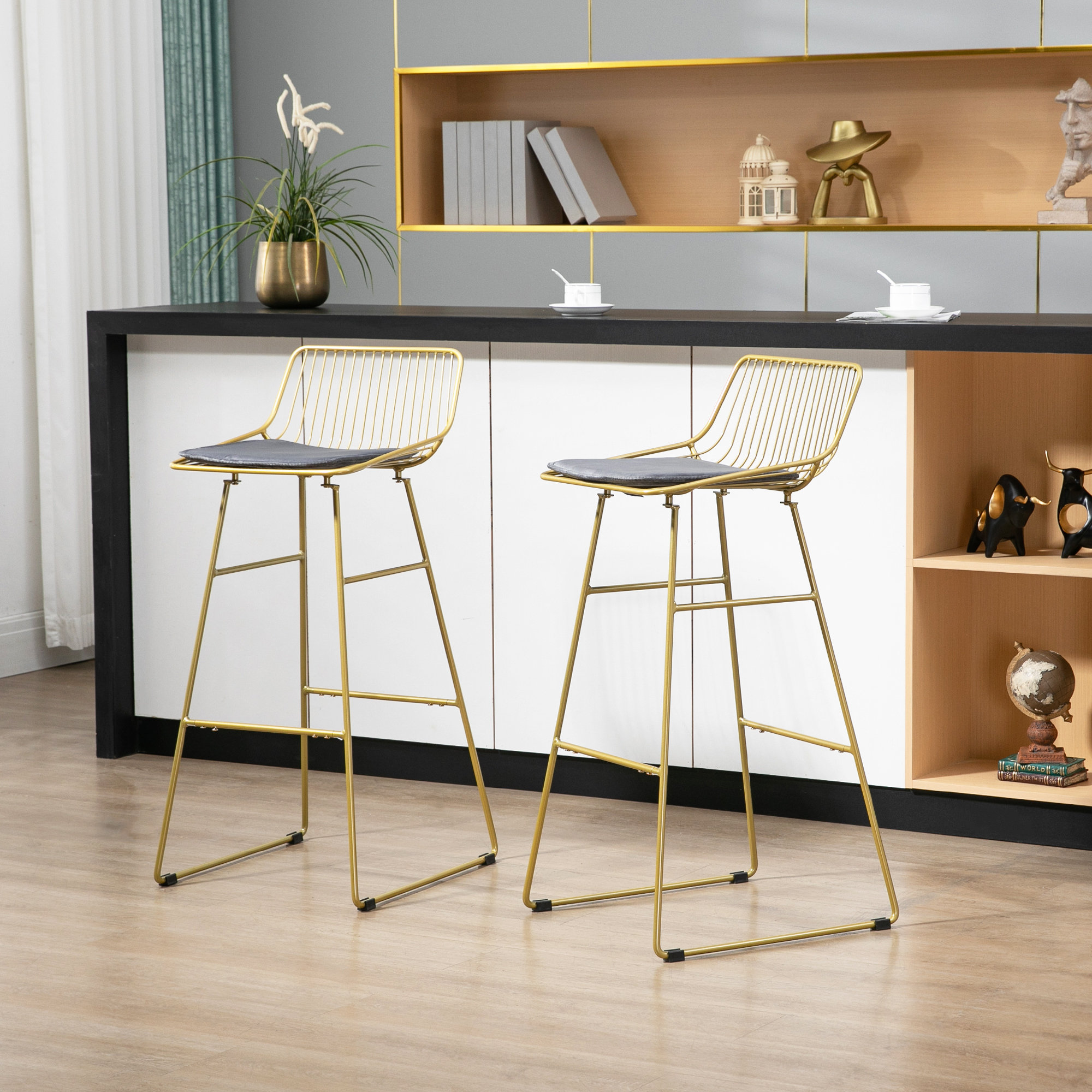 Willa Arlo™ Interiors Millville 30'' Stool | Wayfair