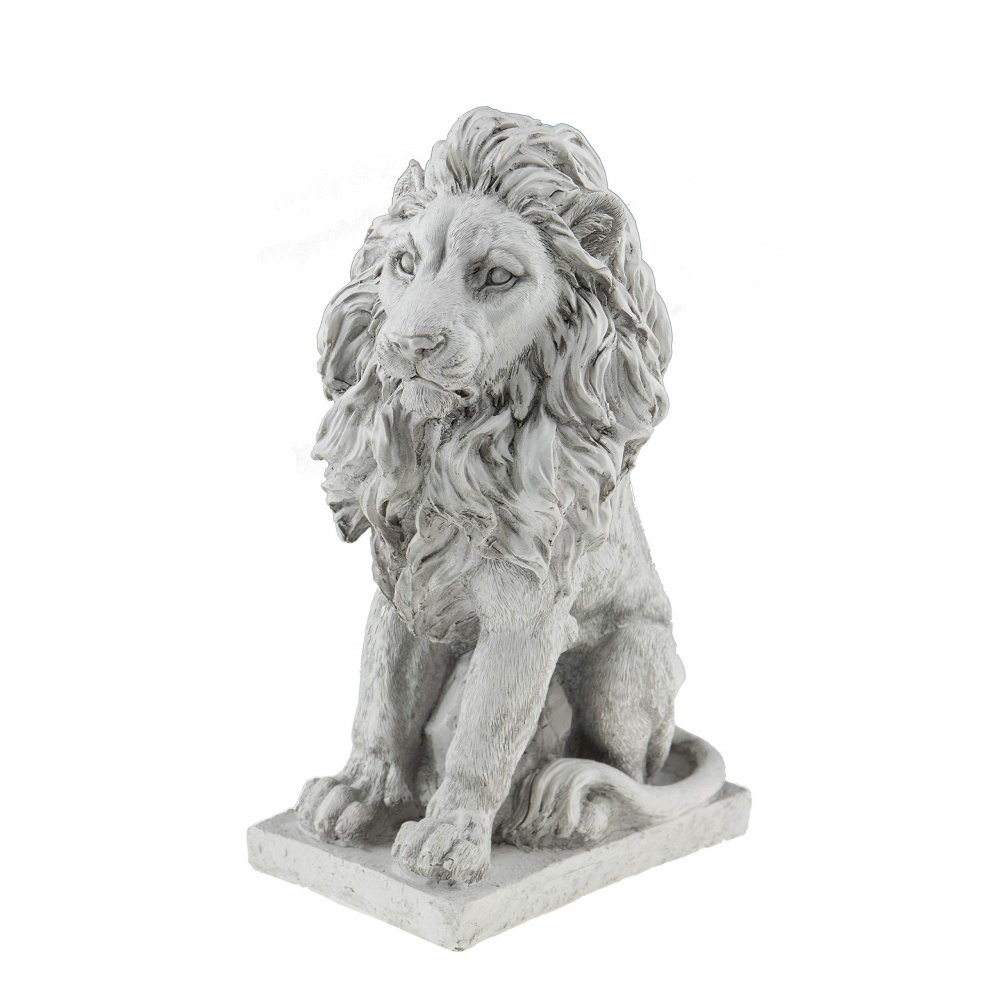 Astoria Grand Lion Resin Garden Statue | Outdoor and Indoor small ...