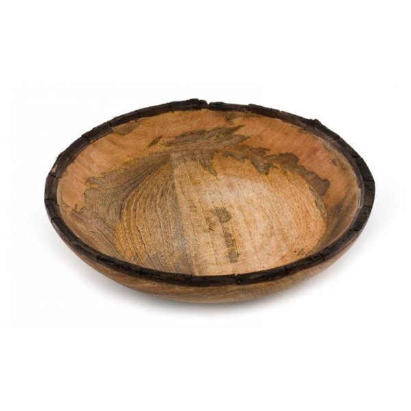 Alpen Home Mondovi Wood Decorative Bowl 1 | Wayfair.co.uk
