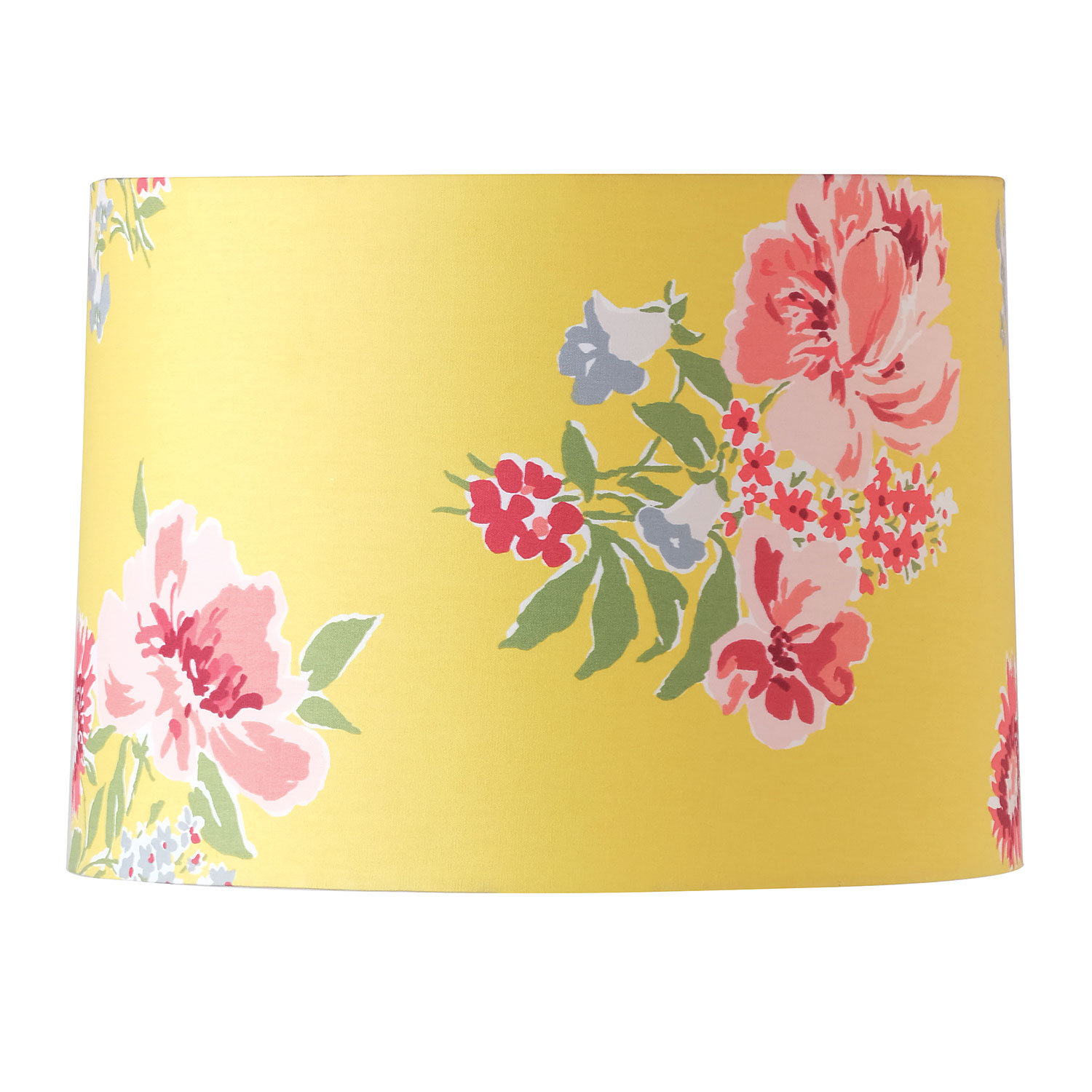 Port 68 Madcap Cottage Cotton Drum Lamp Shade ( Spider ) in Yellow ...