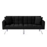 Wrought Studio™ 74" Futon Sofa Bed in Classic Style With Separate ...