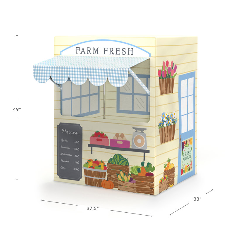 Martha Stewart Kids' Farmer's Market Play Tent & Reviews | Wayfair