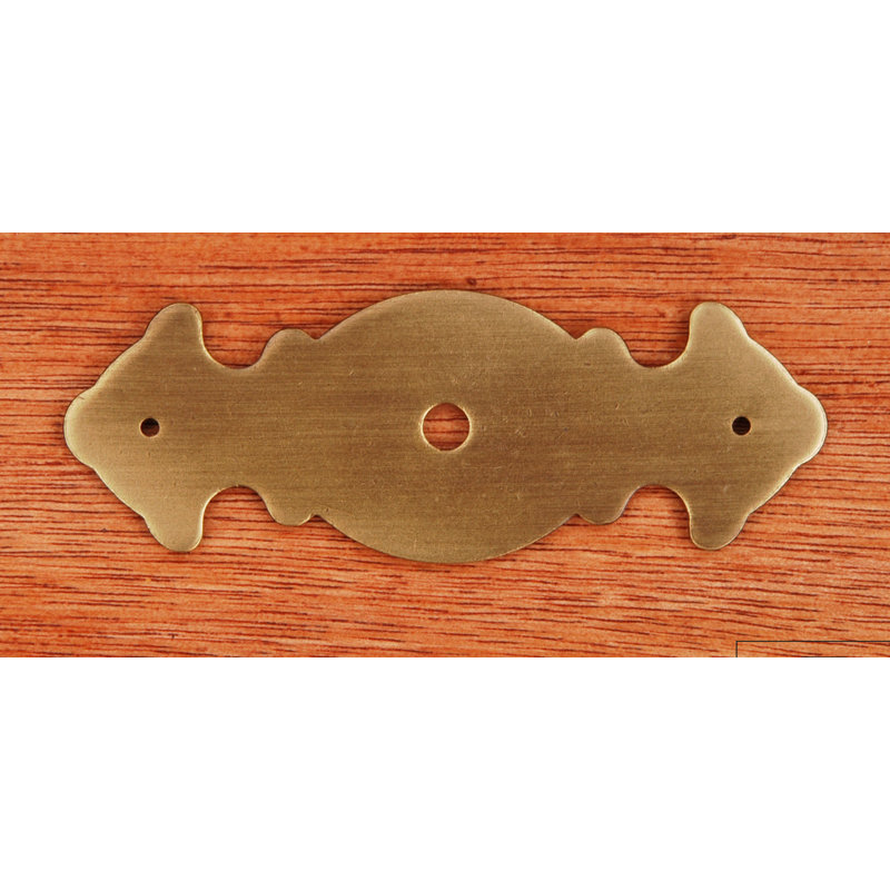 Rk International BP Series Decorative Knob Backplate with One Hole ...