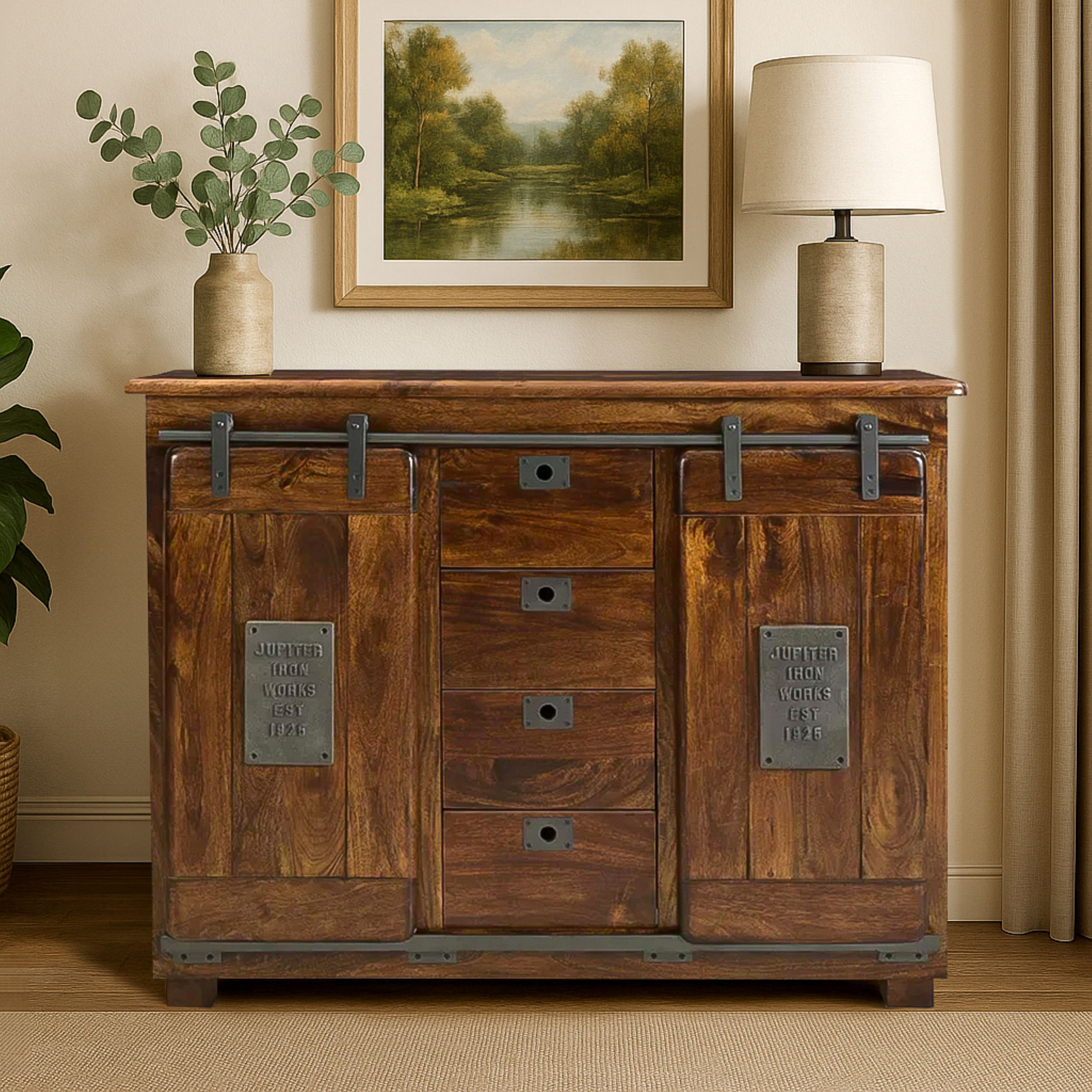 Williston Forge Guglielmo 51" Wide 4 Drawer Sideboard & Reviews ...