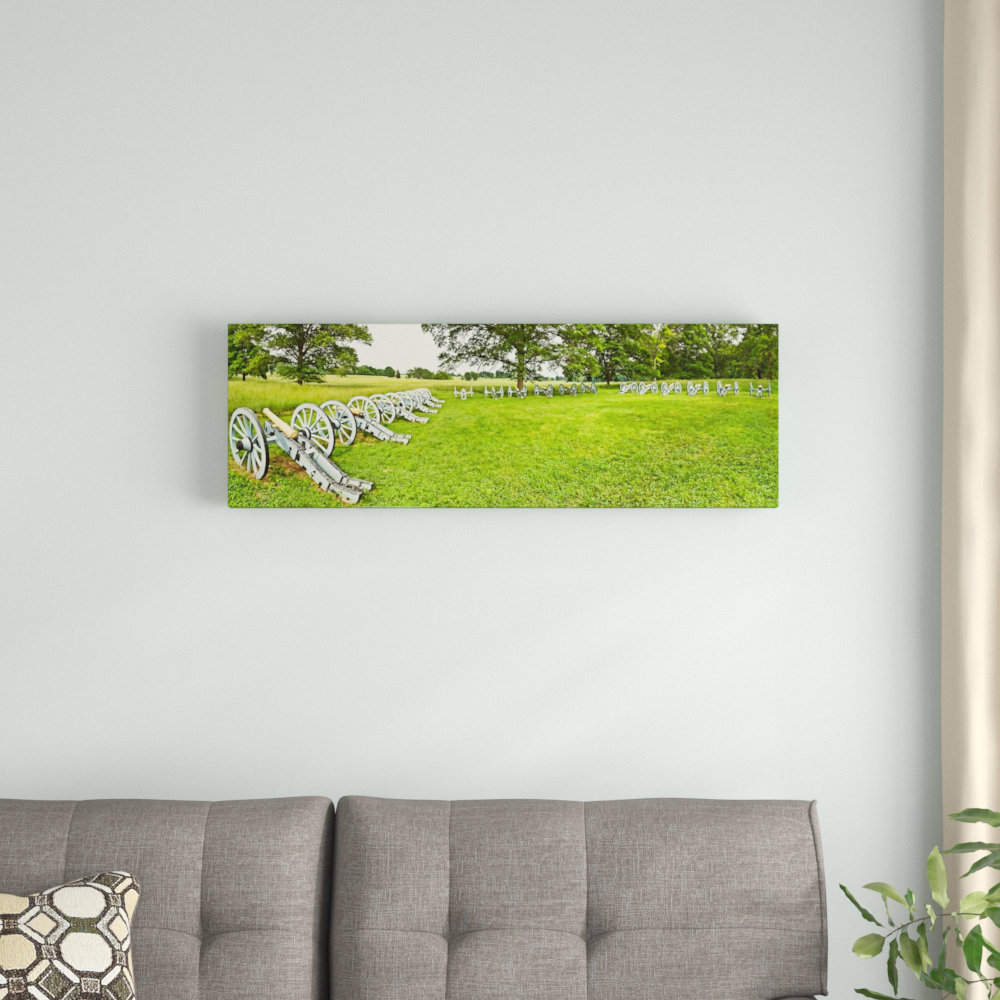 East Urban Home Cannons in a Park, Valley Forge National Historic Park ...