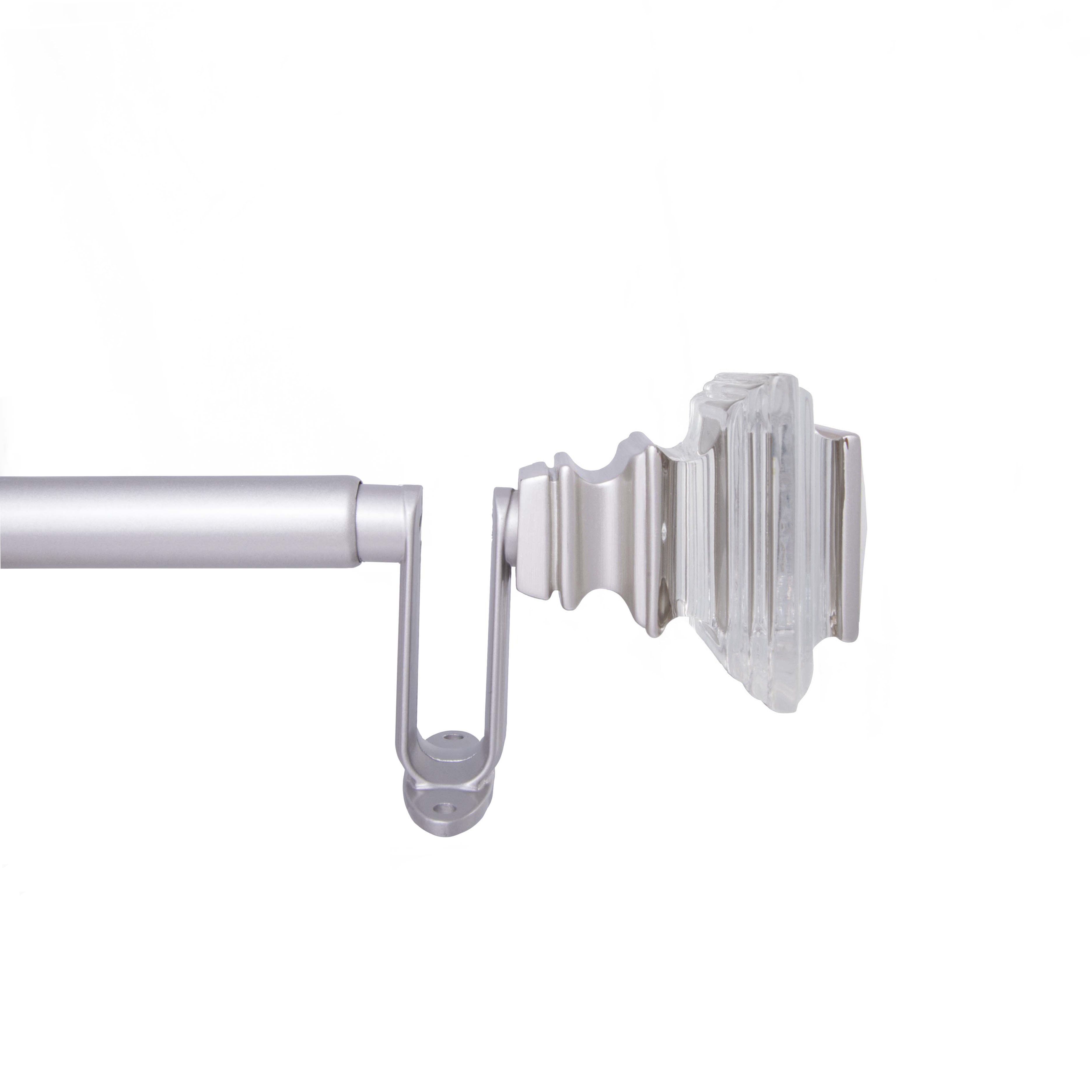 Sun Zero Faith 3/4" Decorative Room Darkening Wrap Rod & Reviews | Wayfair