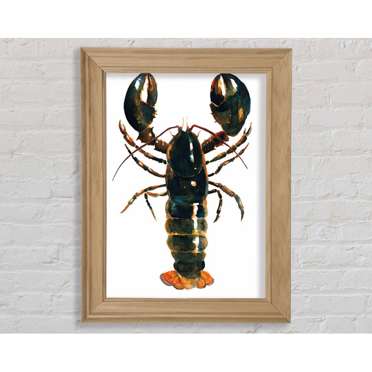 Bright Star Lobster - Single Picture Frame Art Prints | Wayfair.co.uk