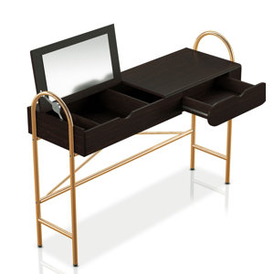 Ivy Bronx Jiang Vanity with Mirror | Wayfair