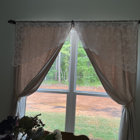 Fleur De Lis Living Solon Steel Rod And Resin Finial Adjustable Double ...