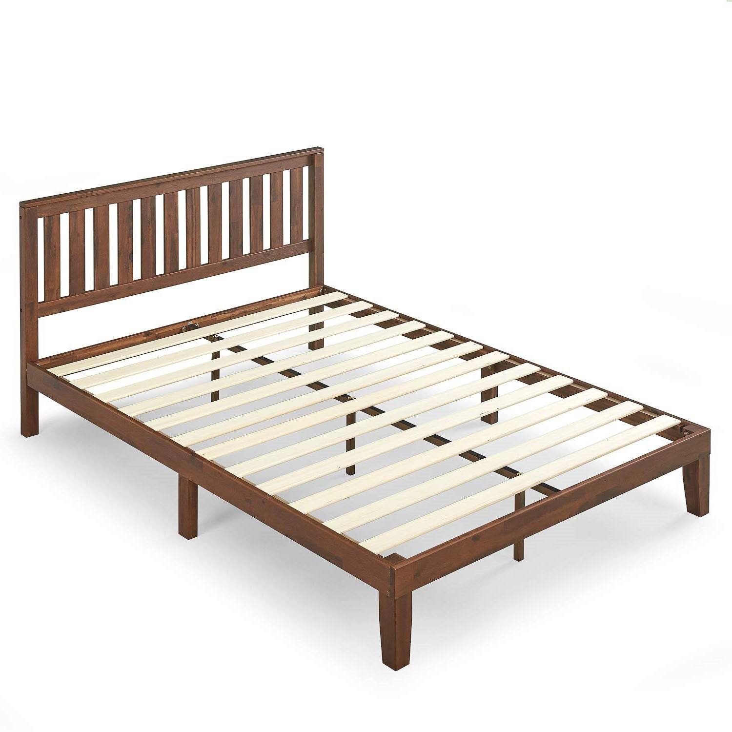 Red Barrel Studio® Jontae Solid Wood Open-Frame Bed | Wayfair
