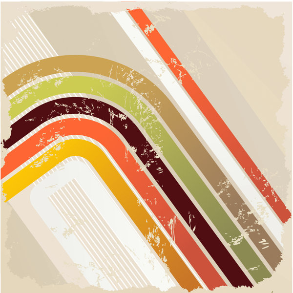 Metro Lane Retro Grunge by Devor - Wrapped Canvas Graphic Art | Wayfair ...